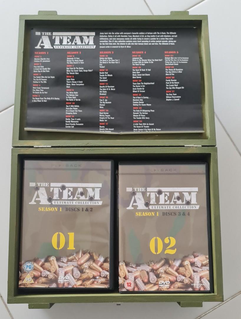 A TEAM THE ULTIMATE COLLECTION DVDS COMPLETE SERIES, Hobbies & Toys ...