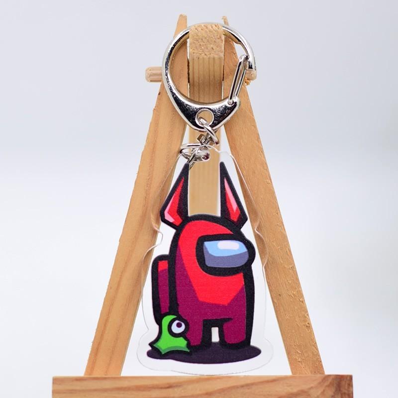 Among Us Keychain Double Sided Acrylic Key Chain Series ( swipe for ...