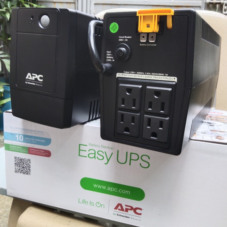 APC Easy BVX650va, 230v UPS, Computers & Tech, Office & Business ...