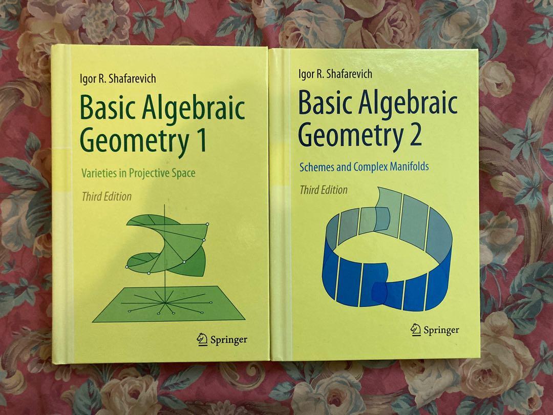 Basic Algebraic Geometry 1 & 2 by Igor R. Shafarevich, 興趣及遊戲, 書本 & 文具 ...