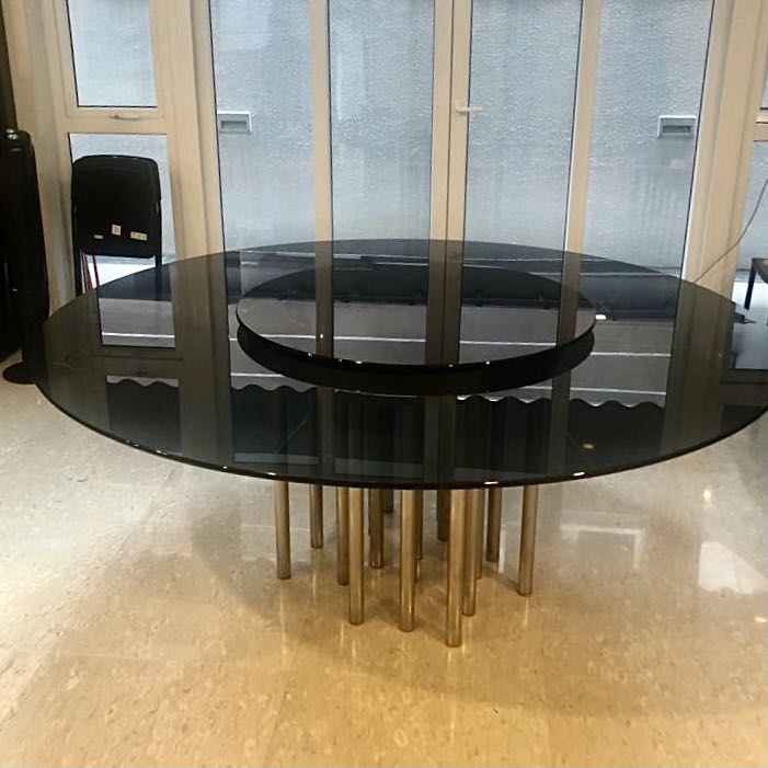 12 Pax Glass Dining Table Top, Furniture & Home Living, Furniture ...