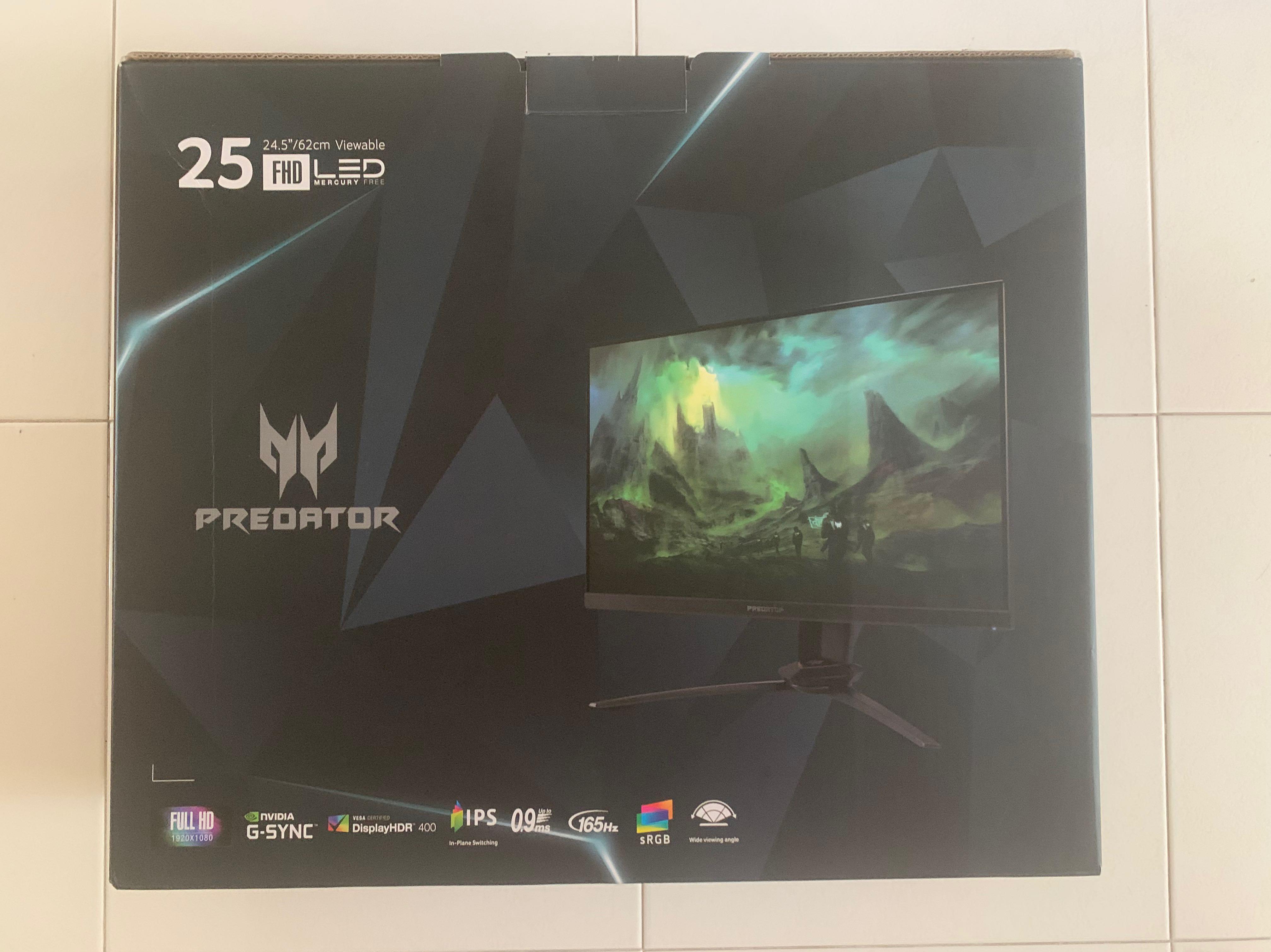 BNIB Acer Predator XB253Q GP 24.5" Full HD IPS Gaming Monitor with ...