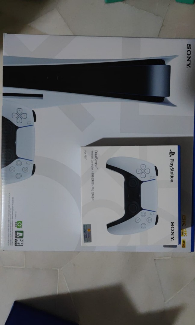 brand new ps5 with extra dualsense controller, Video Gaming, Video Game ...