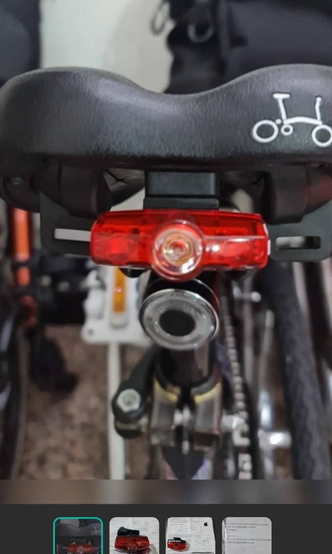Brompton Cateye rear light, Sports Equipment, Bicycles & Parts, Parts ...