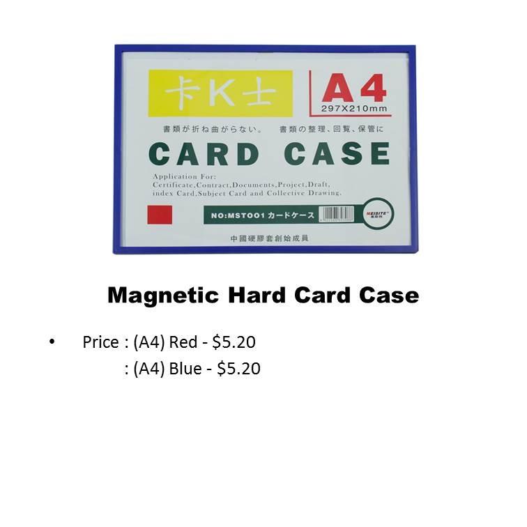 Card Case/L-shape Folder/Clear Holder/30-holes File, Hobbies & Toys ...