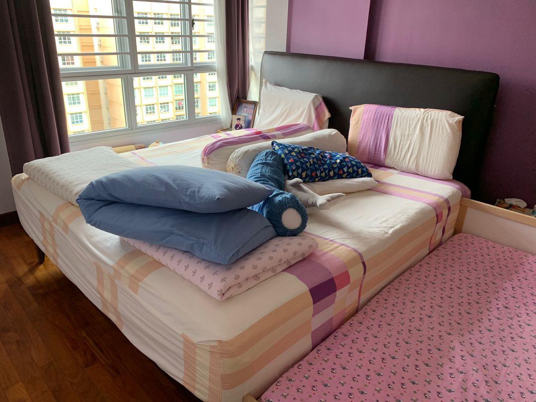 Cellini King Size Bed, Furniture & Home Living, Furniture, Bed Frames ...