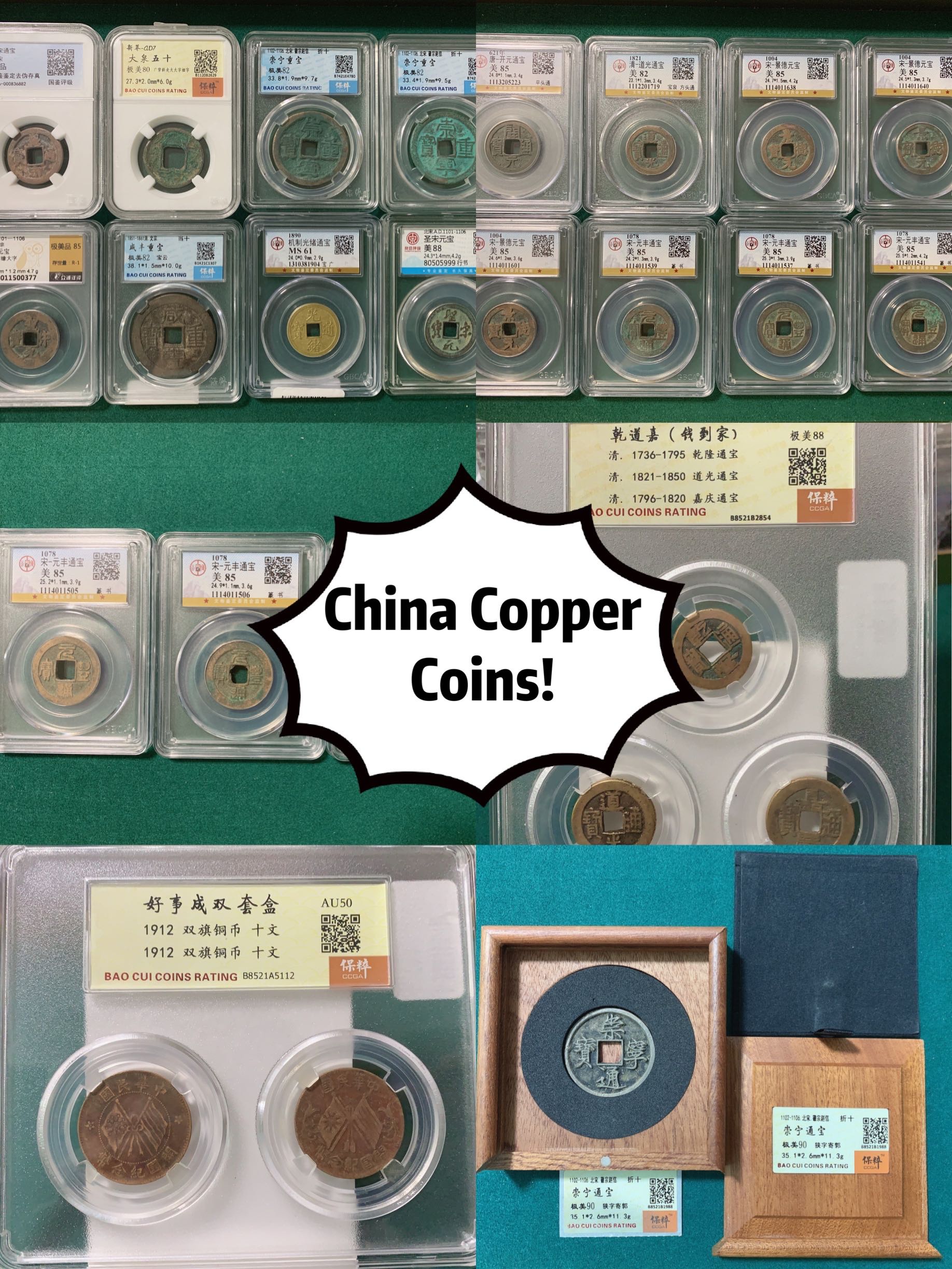 China Graded Copper Coins From Various Dynasties [Genuine!] 铜钱, Hobbies ...