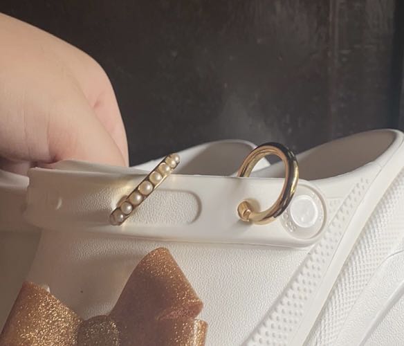 Crocs x Yang Mi Ring Jibbitz, Women's Fashion, Footwear, Shoe inserts ...