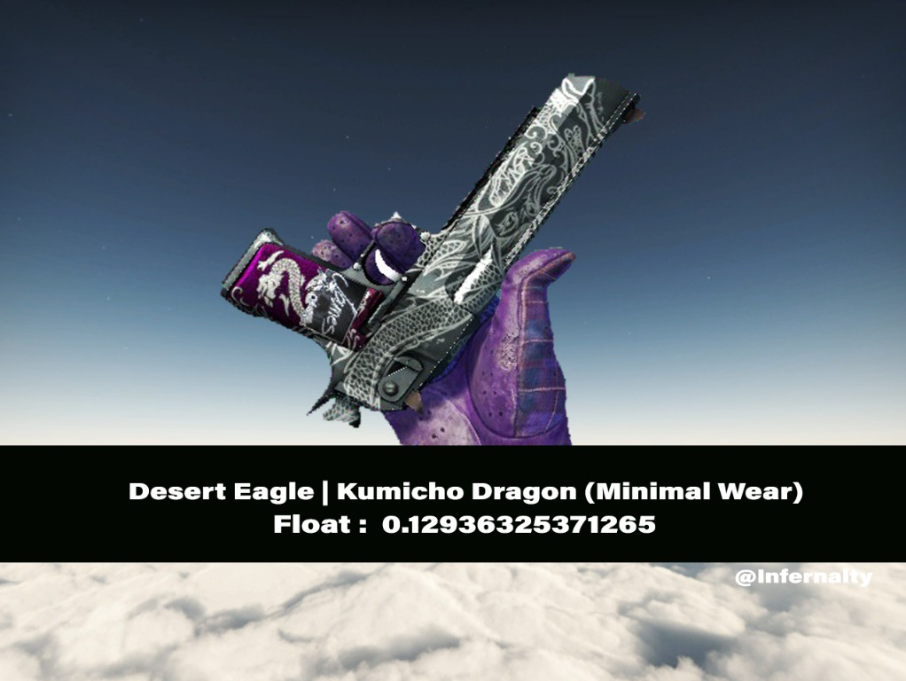 Desert Eagle Kumicho Dragon MW CSGO SKINS KNIVES, Video Gaming, Gaming ...