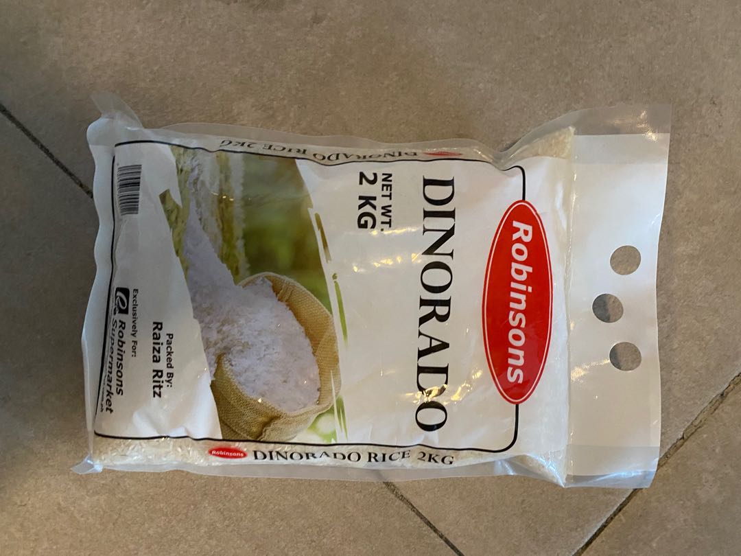 Dinorado rice 2kg, Food & Drinks, Rice & Noodles on Carousell