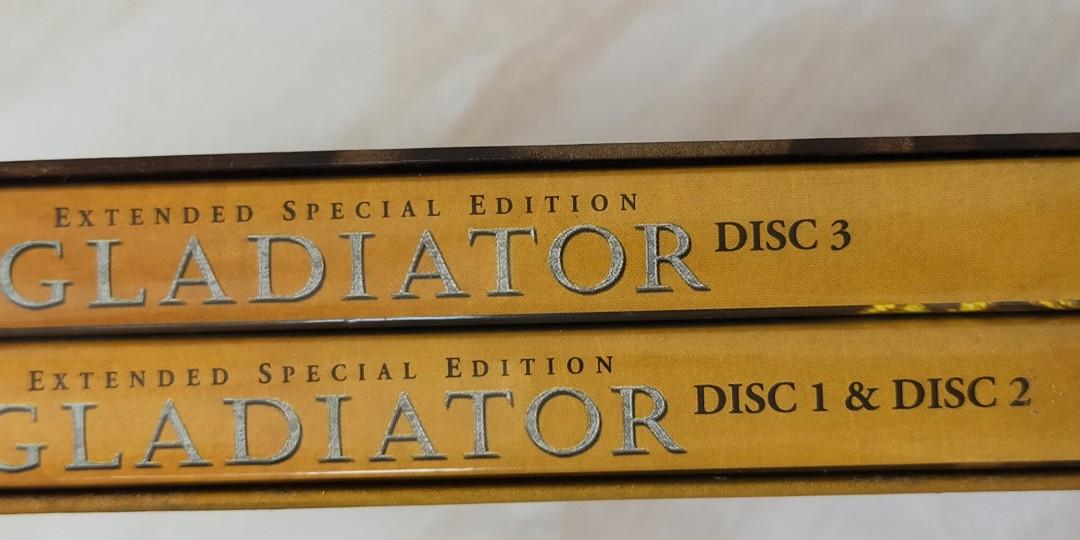 Original DVD Gladiator Extended Boxset Special Edition, Hobbies & Toys ...