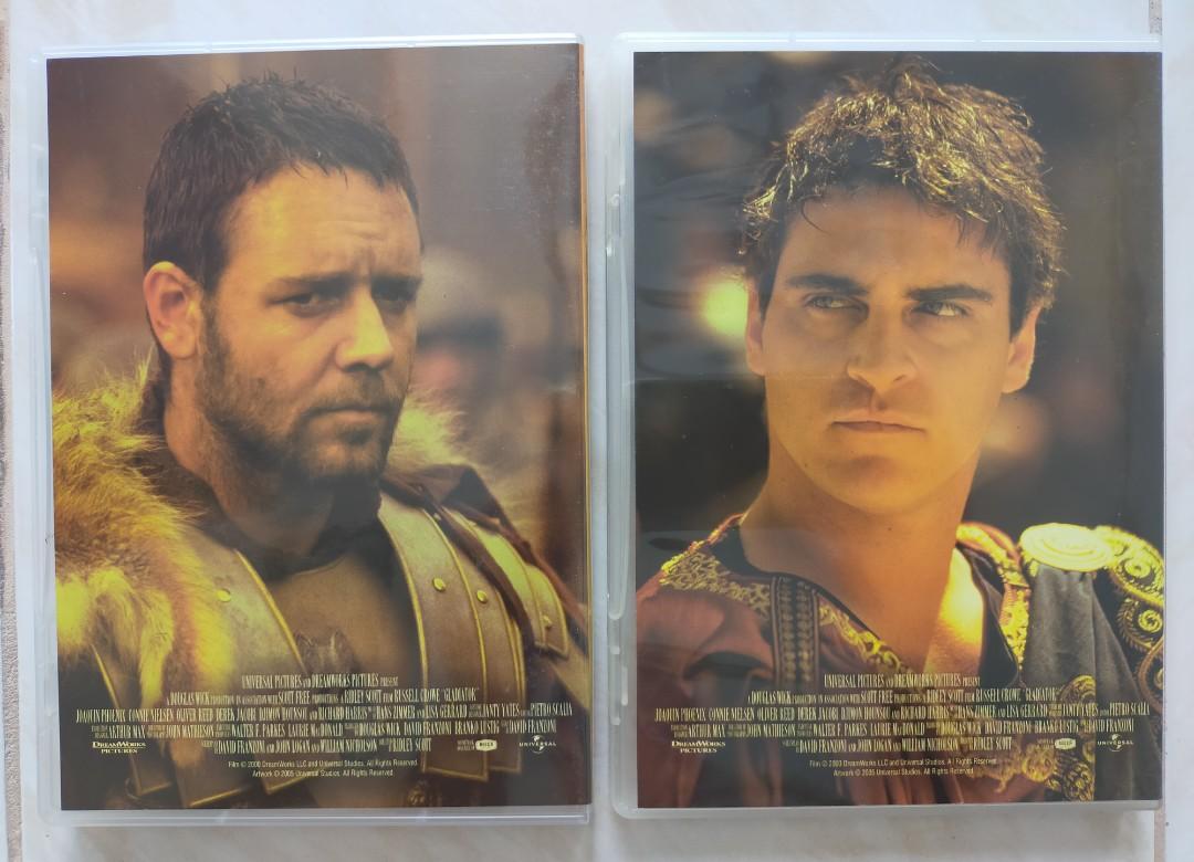 Original DVD Gladiator Extended Boxset Special Edition, Hobbies & Toys ...
