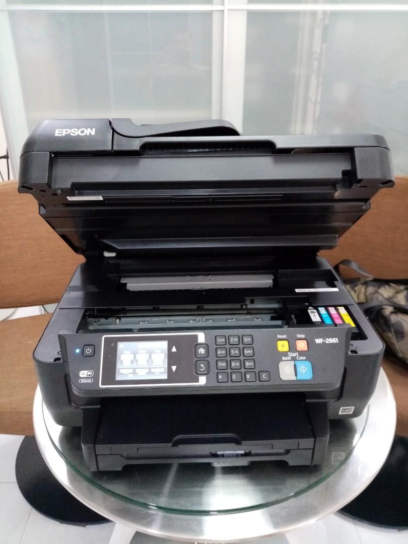 Epson printer WF-2661. ( Come with ink cartridge), Computers & Tech ...