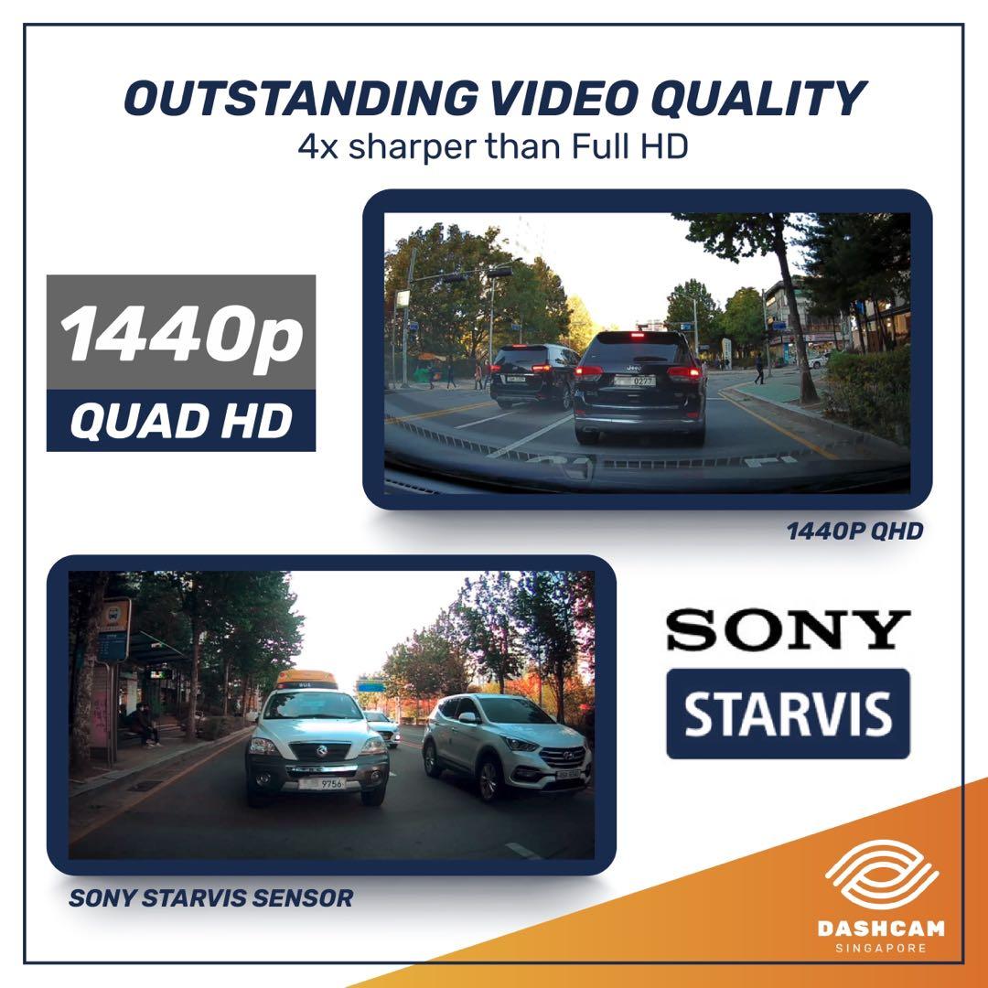 FineVu GX300| Korea’s No. 1 Dashcam Brand| Dual-Channel QHD Car Camera ...