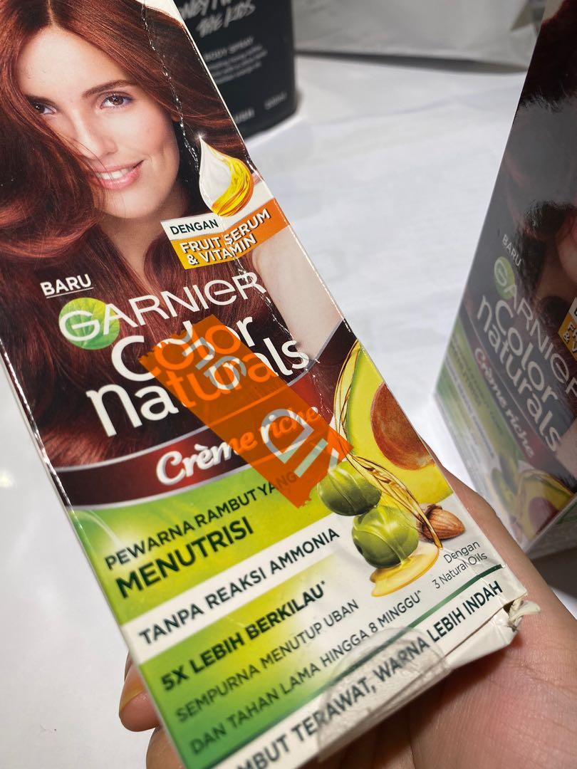 Garnier Color Naturals in Merah Berry #TerlebihBeli, Beauty & Personal ...