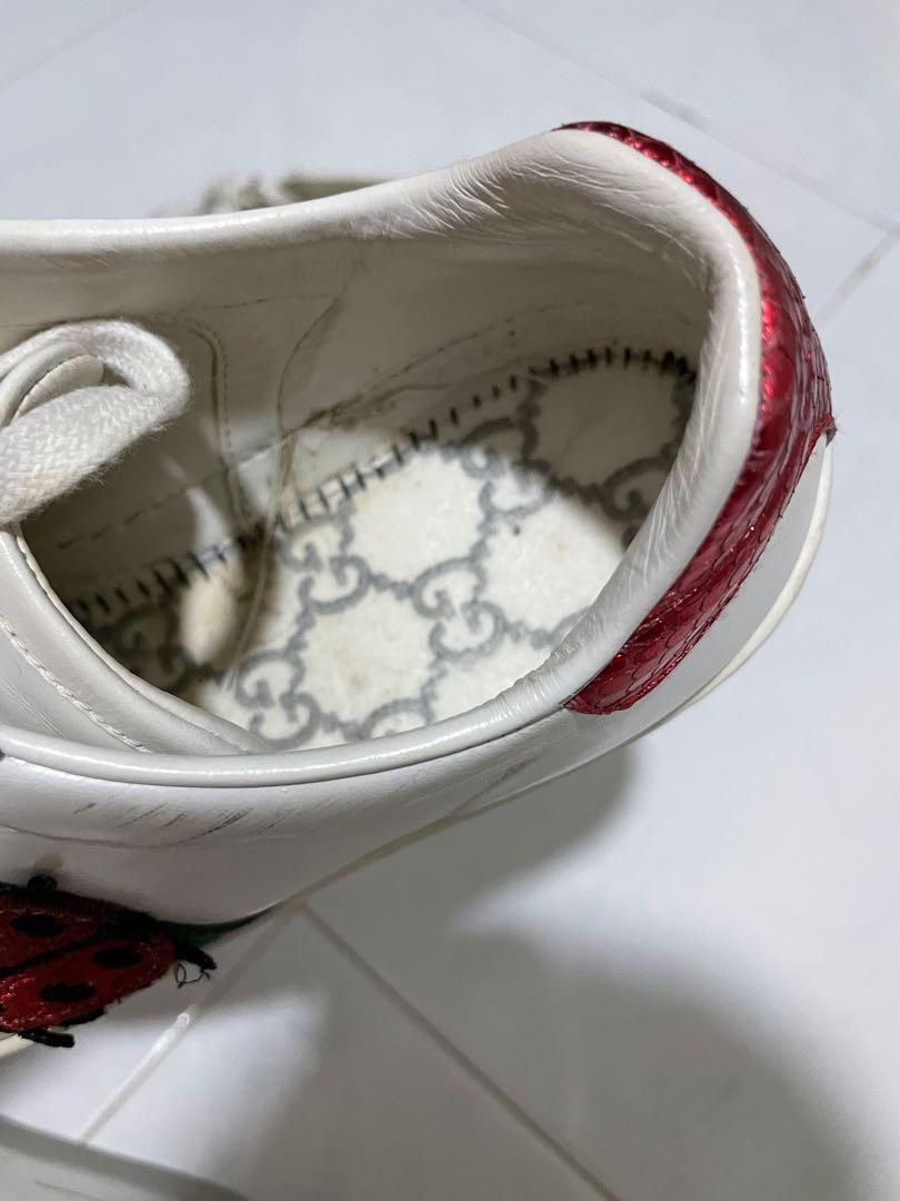 Gucci Ace Pineapple Lady bug Sneakers, Luxury, Sneakers & Footwear on ...