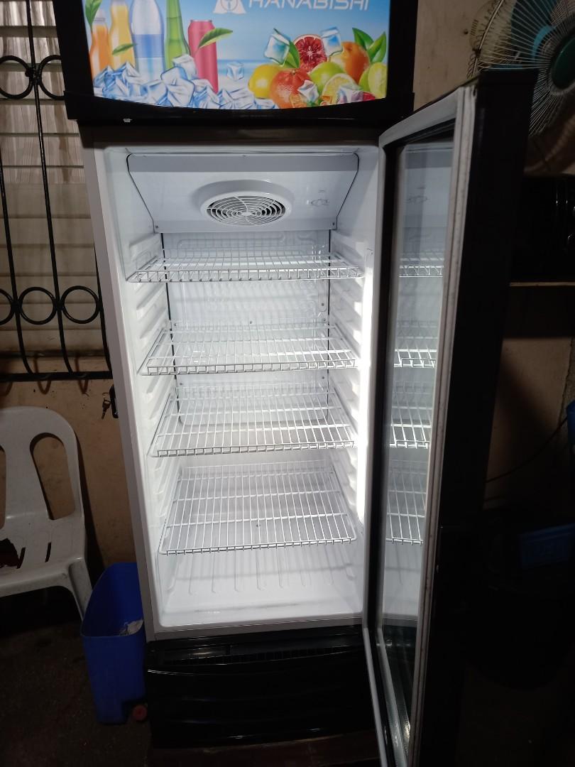 Hanabishi beverages showcase chiller, TV & Home Appliances, Kitchen ...