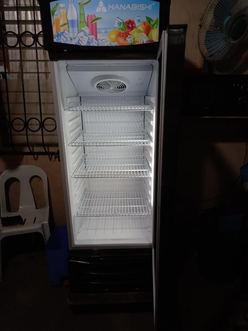 Hanabishi beverages showcase chiller, TV & Home Appliances, Kitchen ...