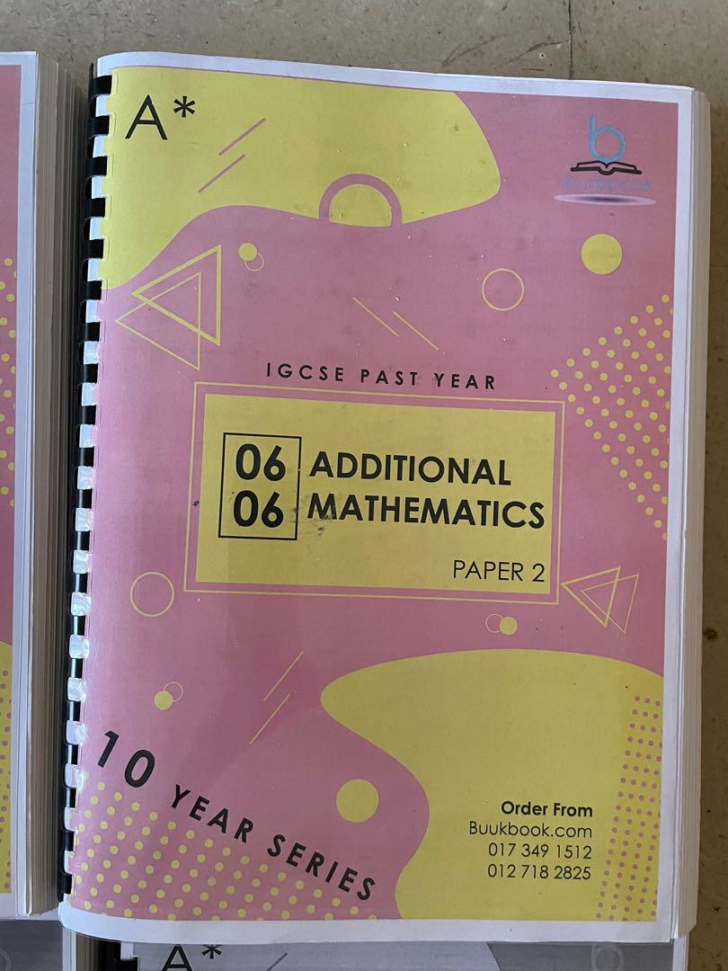 IGCSE 0606 add maths past papers 10 years series, Hobbies & Toys, Books ... IGCSE 0606 add maths past papers 10 years series, Hobbies & Toys, Books ...