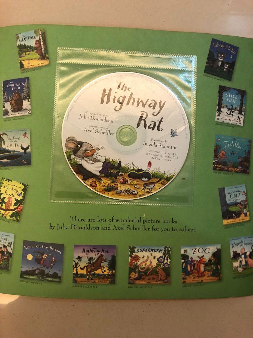Julia Donaldson and Axel Scheffler picture books with CD, Hobbies ...