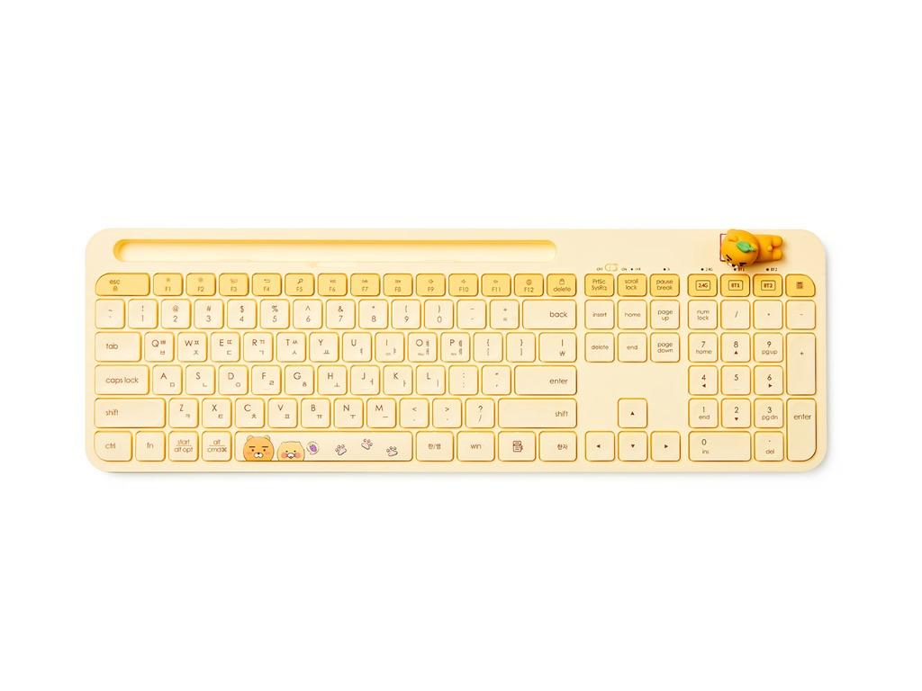 Kakao Friends 代購 Multi Pairing Keyboard-Ryan 鍵盤 電腦 無線 多配對 藍牙 公仔 禮物 面交 ...