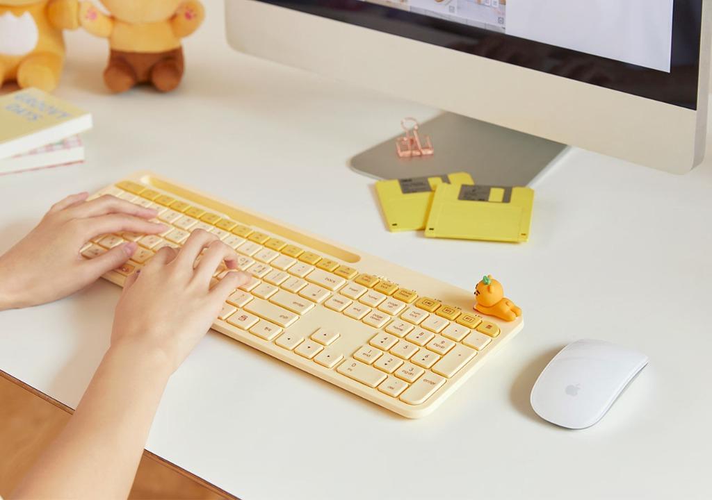 Kakao Friends 代購 Multi Pairing Keyboard-Ryan 鍵盤 電腦 無線 多配對 藍牙 公仔 禮物 面交 ...