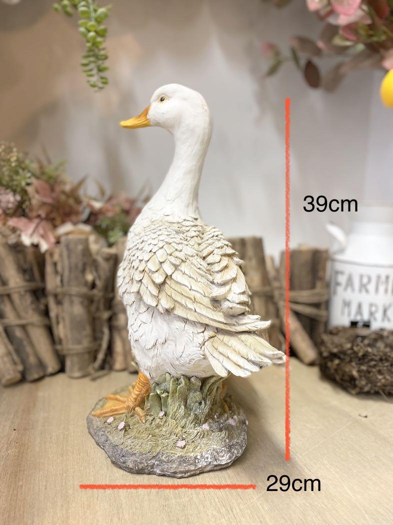 Large size country style duck decor garden decor, Furniture & Home ...