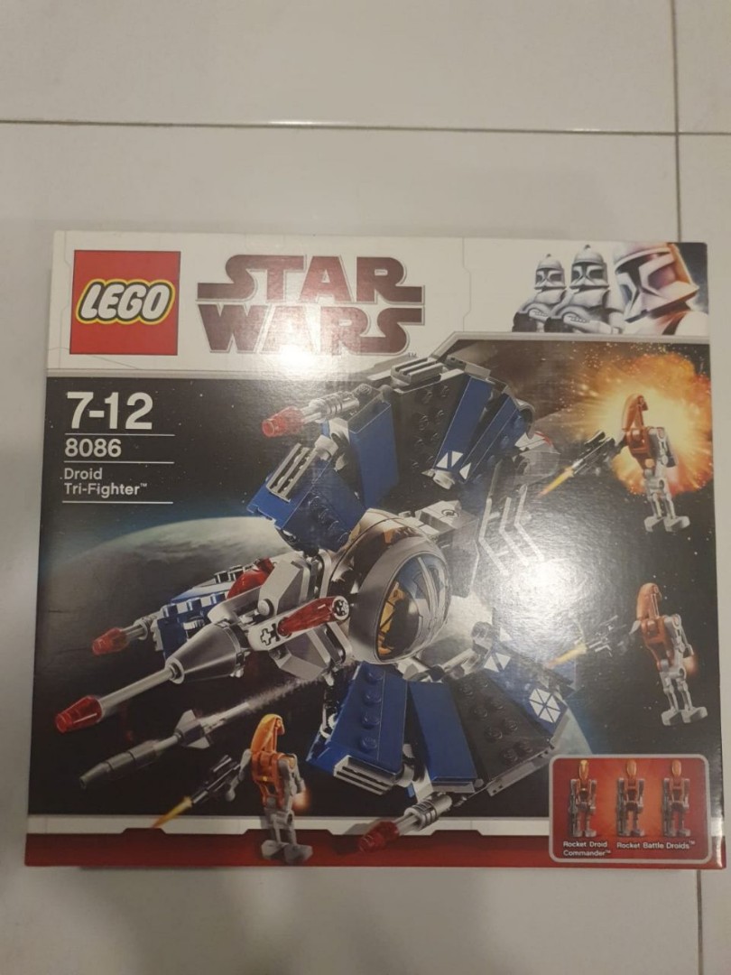 LEGO SET 8086 DROID TRI-FIGHTER, Hobbies & Toys, Toys & Games on Carousell