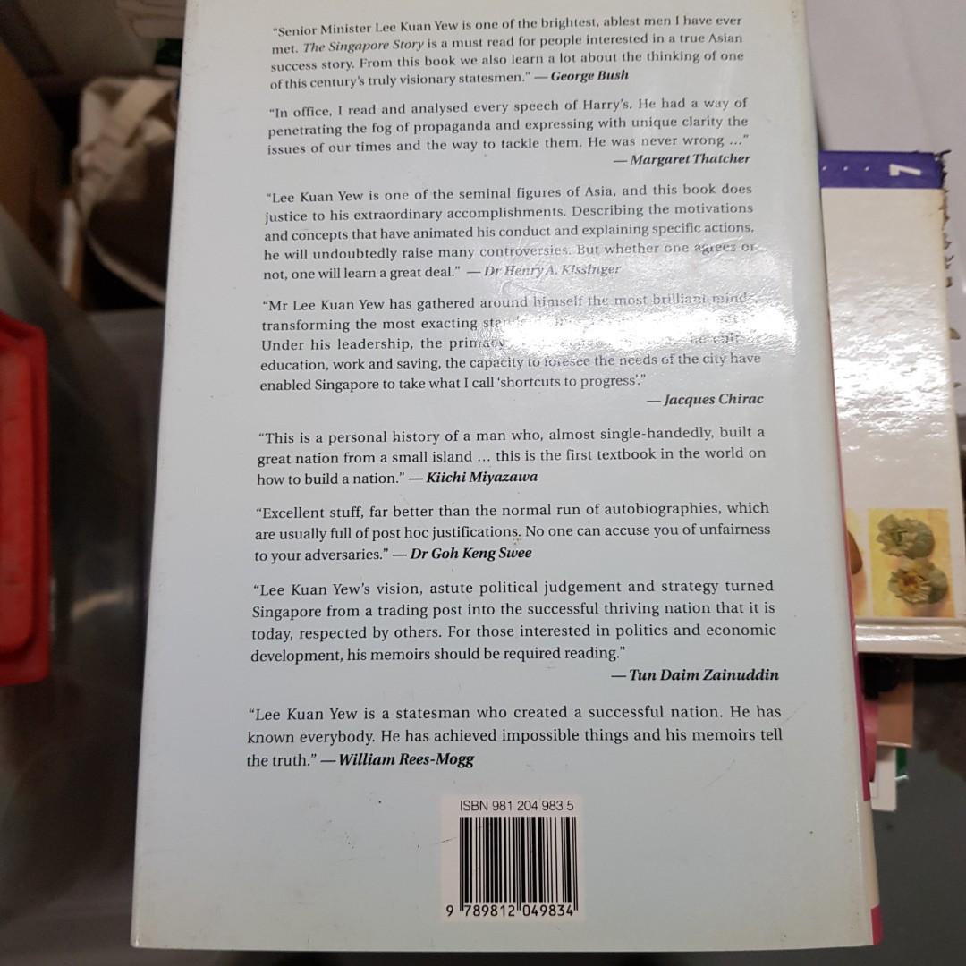 LKY The Singapore Story, Hobbies & Toys, Books & Magazines, Fiction ...