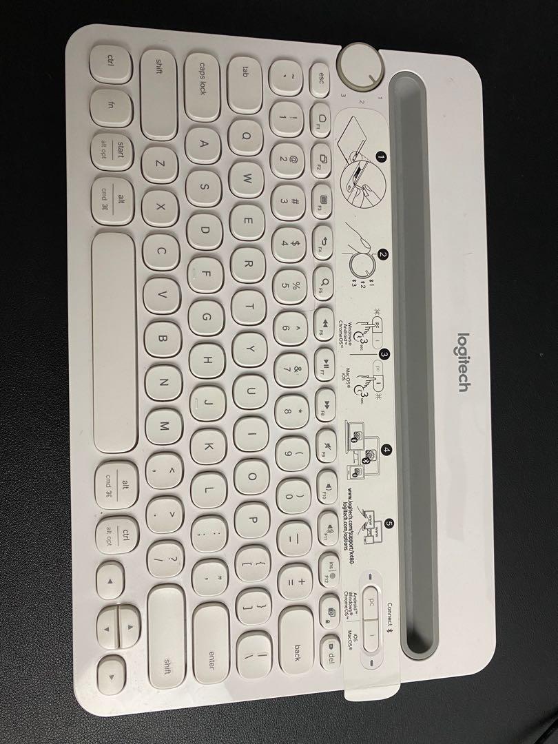 Logitech Bluetooth keyboard, Computers & Tech, Parts & Accessories ...