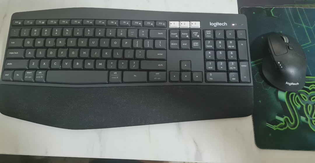 Logitech Bundle K850 and M720, Computers & Tech, Parts & Accessories ...