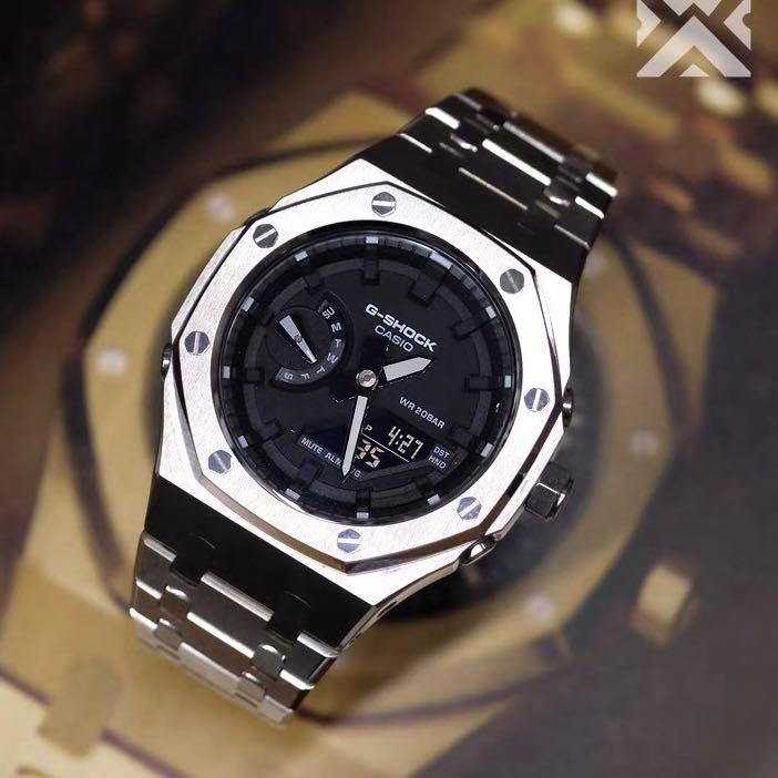 New 10/10 diver version ga2100 ga2110 ga-2100 ga-2110 Casio gshock mods ...