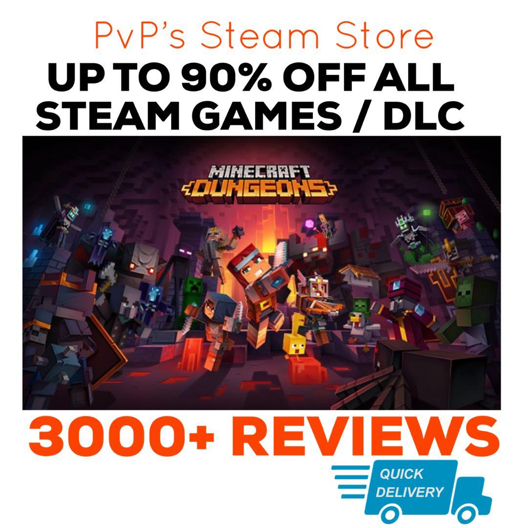 Minecraft Dungeons [Steam Games], Video Gaming, Video Games, Others on ...