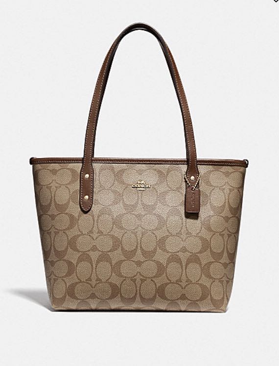 Coach Mini Tote Bag, Luxury, Bags & Wallets on Carousell