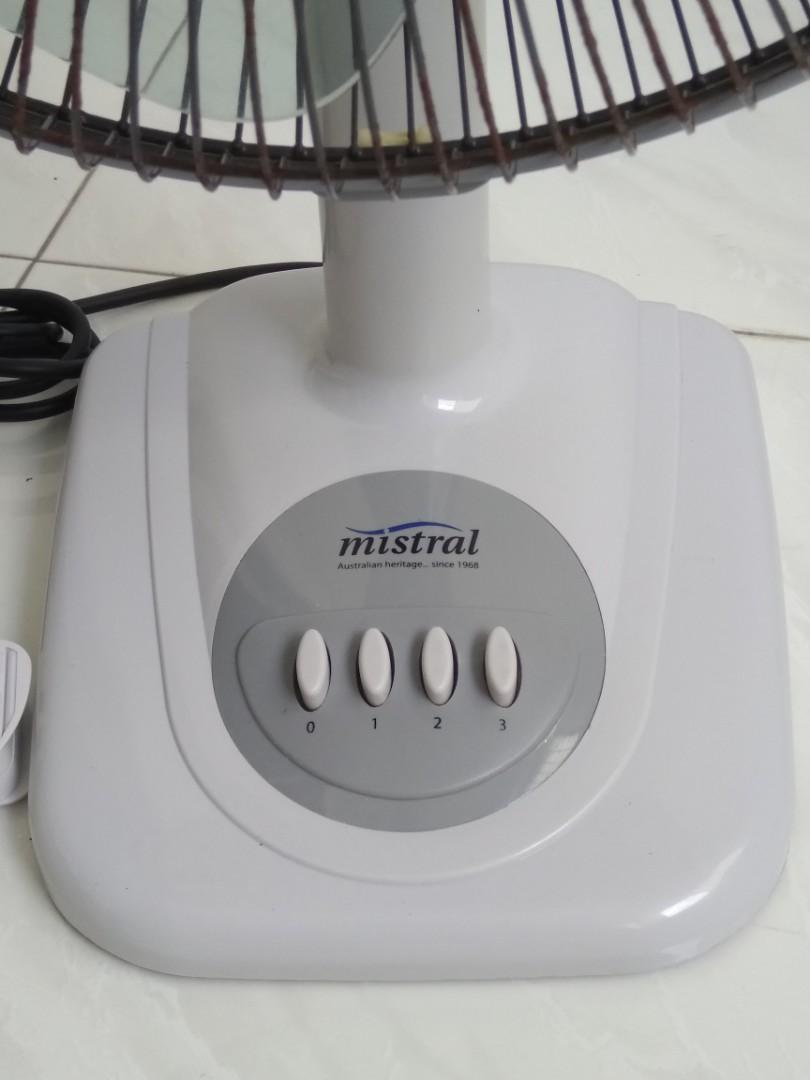 Mistral 12" Electric Table Fan, TV & Home Appliances, Other Home ...