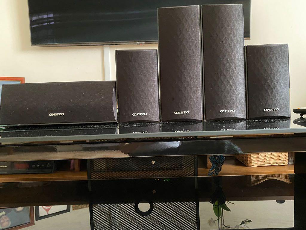 Onkyo HT- R 380 Amplifier with 5.1 speakers, Audio, Soundbars, Speakers ...