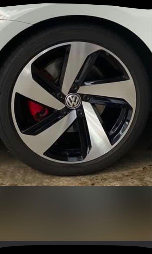 Original 18” Volkswagen Golf GTI Rims, Car Accessories, Tyres & Rims on ...