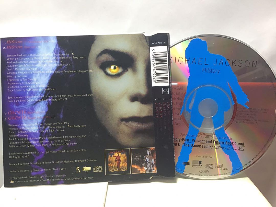 ORIGINAL 1997 PRESS Michael Jackson - Ghosts VERSION 2 OOP CD SINGLE Anubis 90s Pop Rock ...