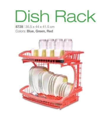 OROCAN 8728 Dish Rack With Drip Tray / Dish Drainer, Furniture & Home ...