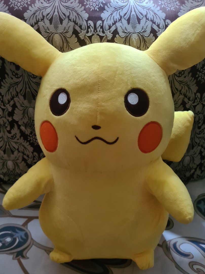 PIKACHU Stuff Toy big 64cm, Hobbies & Toys, Toys & Games on Carousell