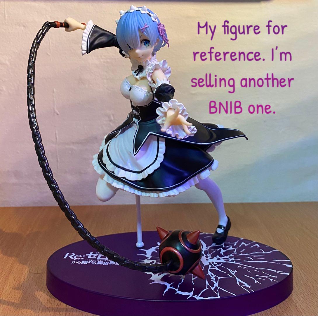 Rem System Service Figure Renewal Edition / ReZero Anime Figurine ...