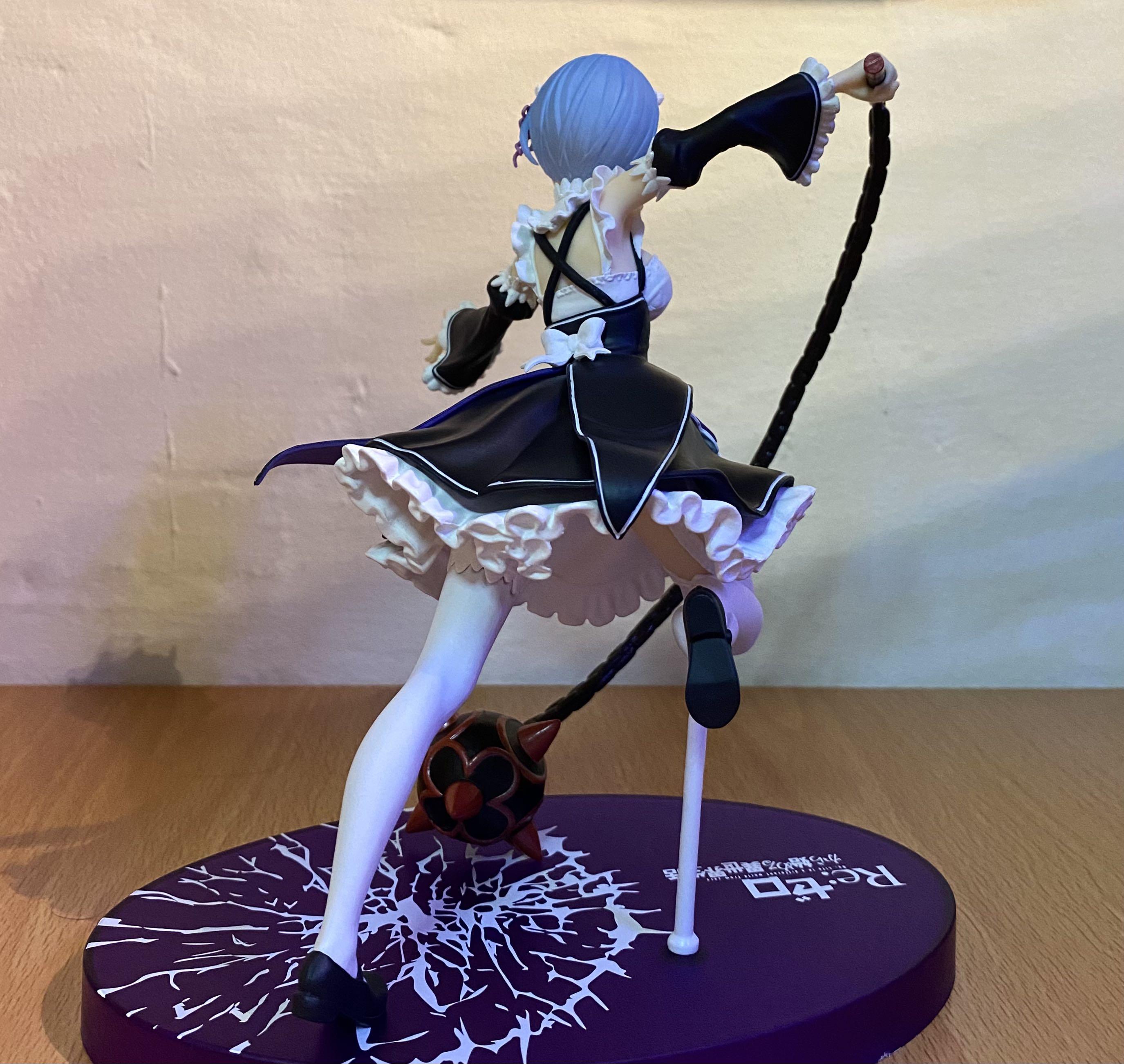 Rem System Service Figure Renewal Edition / ReZero Anime Figurine ...