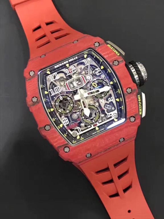 Richard Mille RM11-03 Red NTPT Full Set, Luxury, Watches on Carousell
