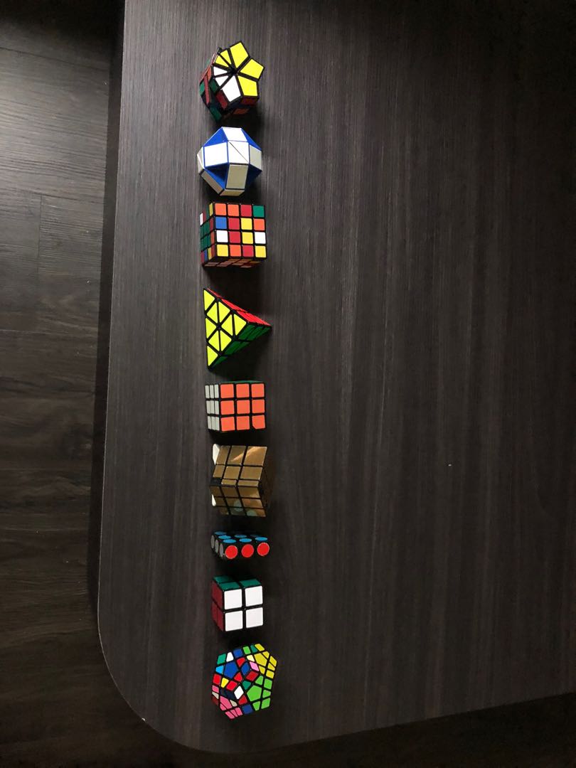 Rubrics Cube Collection Hobbies And Toys Toys And Games On Carousell