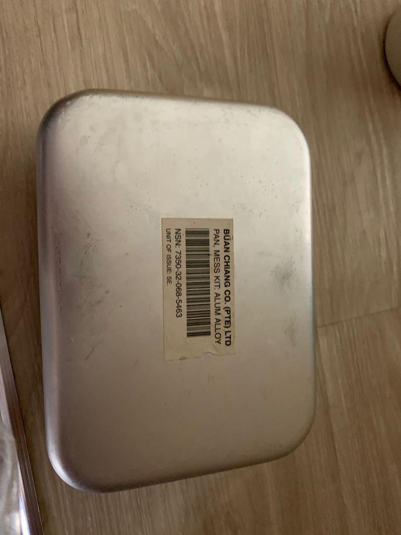 SAF mess tin, Sports Equipment, Hiking & Camping on Carousell