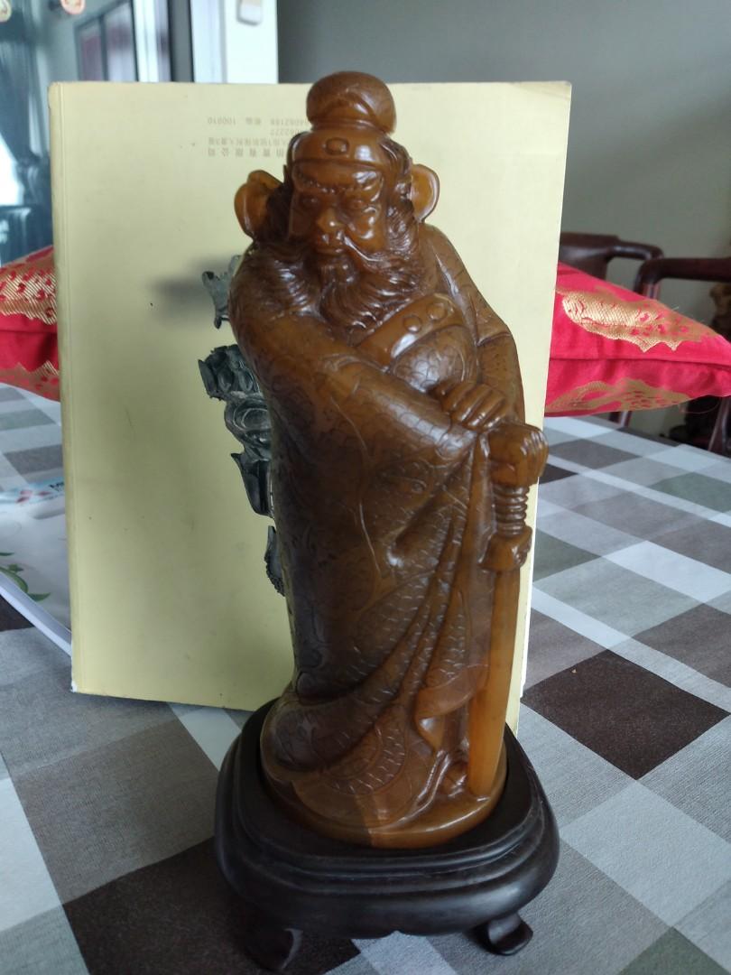 寿山石鍾馗Shou shan Zhong Kui Statue, Hobbies & Toys, Memorabilia ...