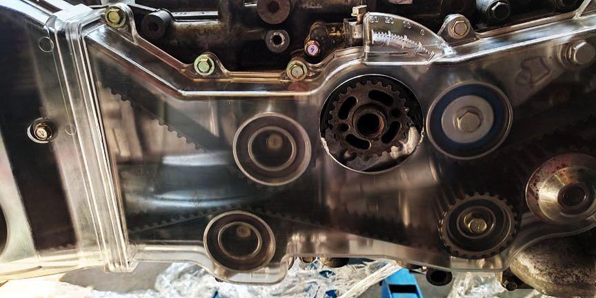 Subaru ej25 timing belt valve cover, Car Accessories, Accessories on ...