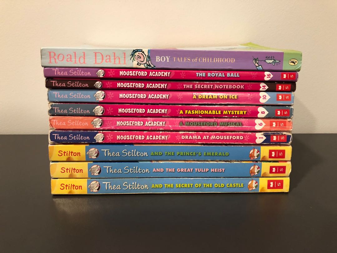 Thea Stilton & Roald Dahl books, Hobbies & Toys, Books & Magazines ...