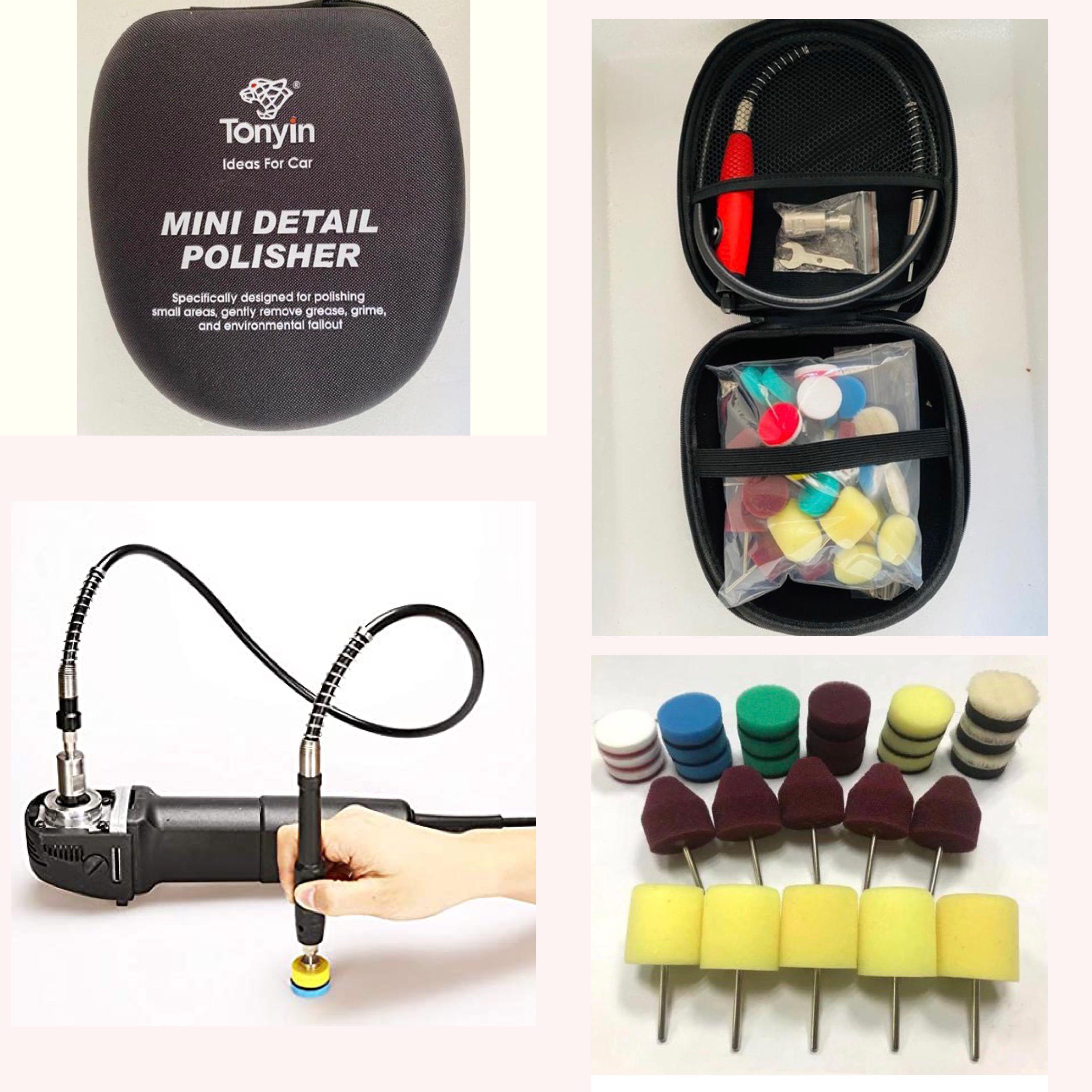 Tonyin Mini Detail Polish Kit Rotary Attachment Kit, Motorcycles ...