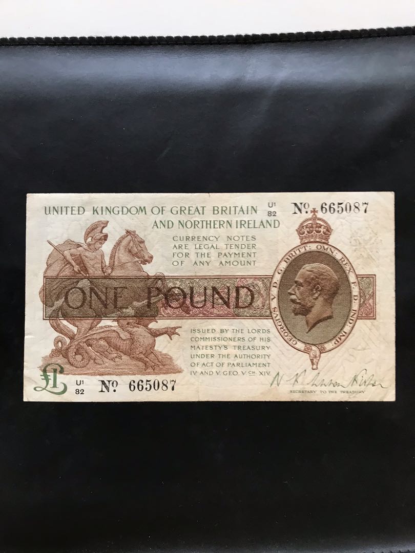Vintage British Bank note, Hobbies & Toys, Memorabilia & Collectibles ...